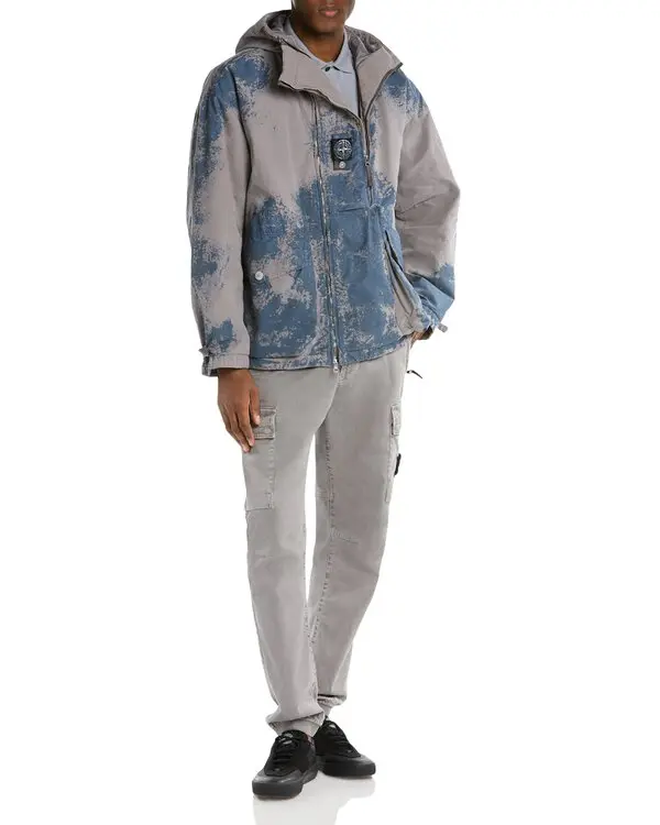Stone Island Light Hooded Zipper Jacket
