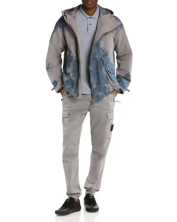 Stone Island Light Hooded Zipper Jacket