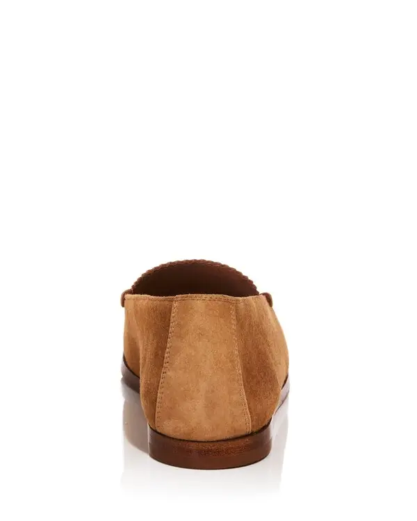 AQUAZZURA College Moccasin Flats - Camel