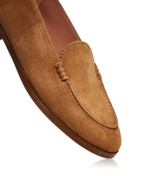 AQUAZZURA College Moccasin Flats - Camel
