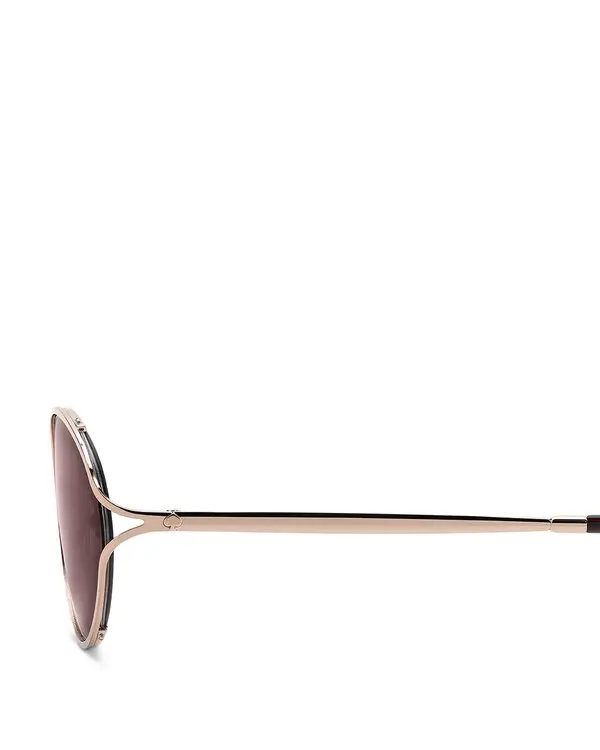 Kate Spade New York Adina Oval Sunglasses, 54mm