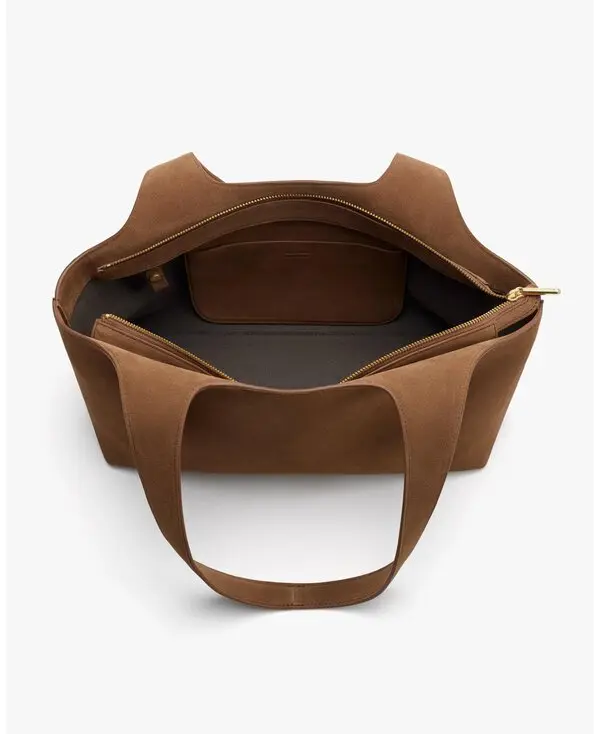 Cuyana Suede East West System Tote