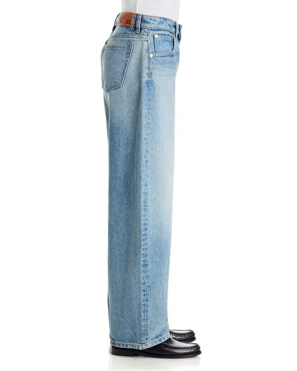 EB DENIM Shifter Bowed Mid Rise Jeans