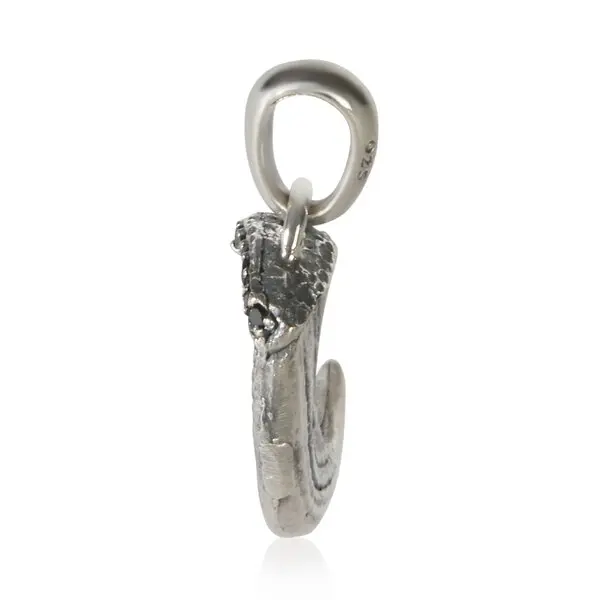 David Yurman Sterling Silver Diamond Petrvs Claw Amulet Pendant