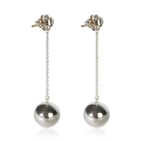 Tiffany & Co. Sterling Silver Hardwear Ball Earrings