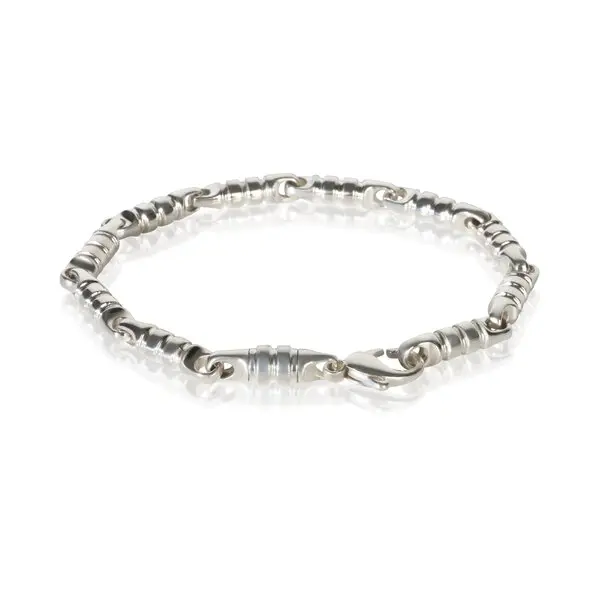 Tiffany & Co. Sterling Silver Paloma Picasso Groove Link Bracelet