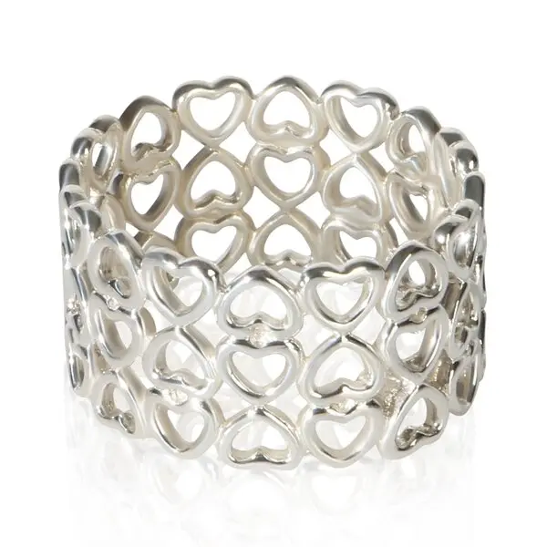 Tiffany & Co. Sterling Silver Paloma Picasso Crown Of Hearts Ring