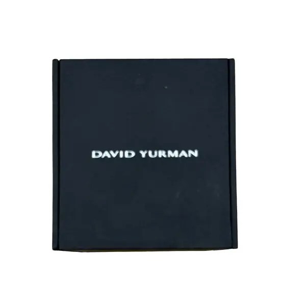 David Yurman Sterling Silver Wide Crossover Bracelet