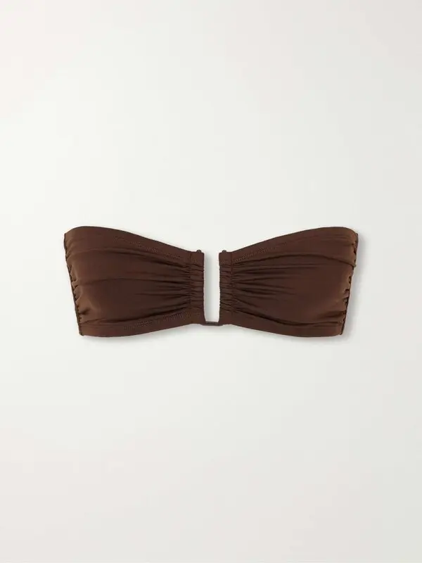 ERES Show Bandeau Bikini Top - Brown