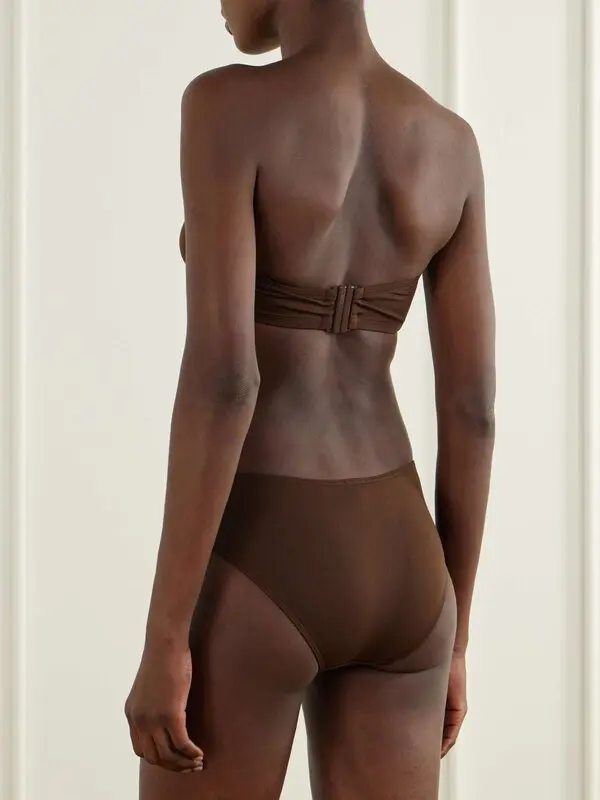 ERES Show Bandeau Bikini Top - Brown