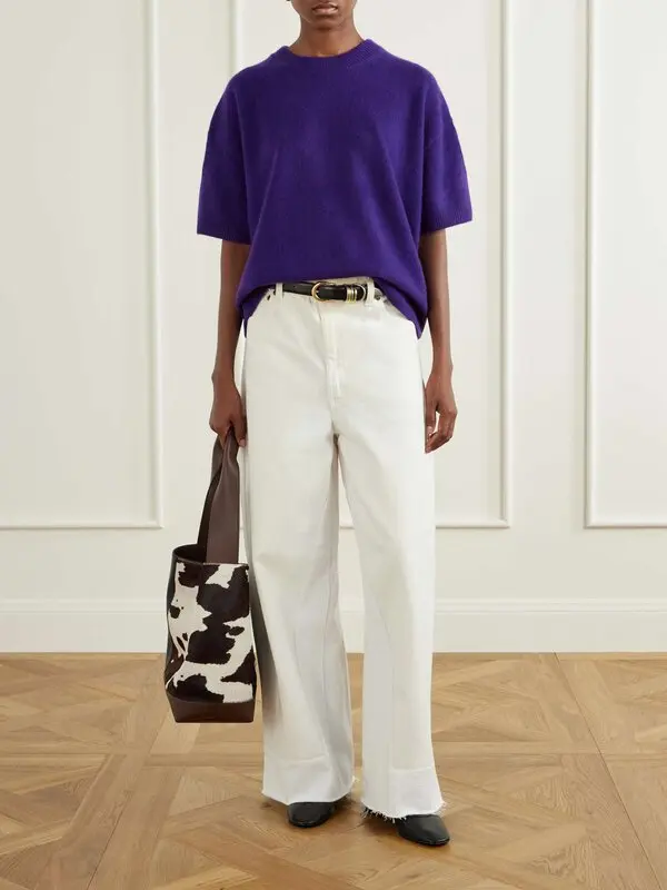 Staud Sorrento Cashmere Sweater