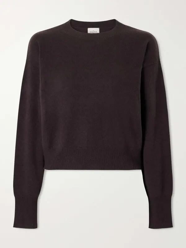 Le Kasha Menorca Cropped Cashmere Sweater