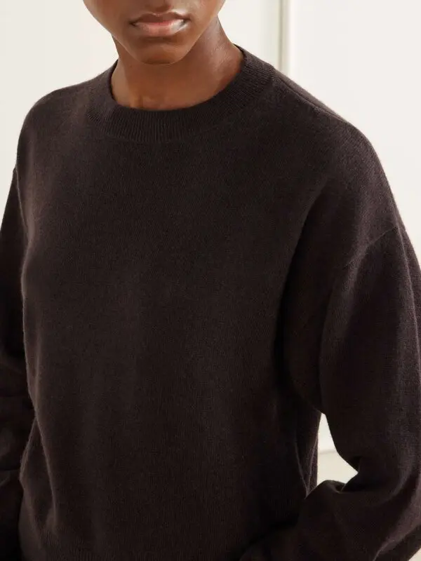 Le Kasha Menorca Cropped Cashmere Sweater