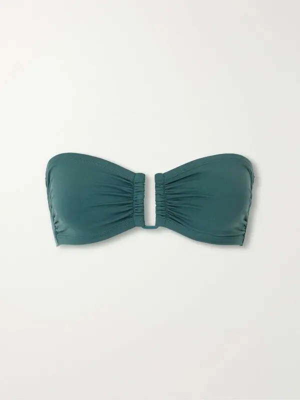 ERES Show Bandeau Bikini Top - Green