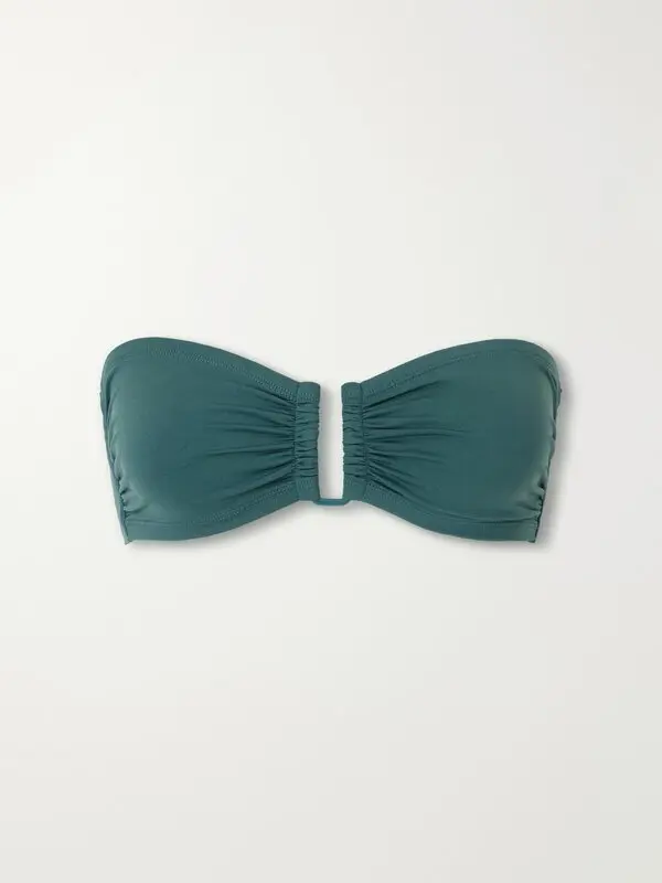 ERES Show Bandeau Bikini Top - Green