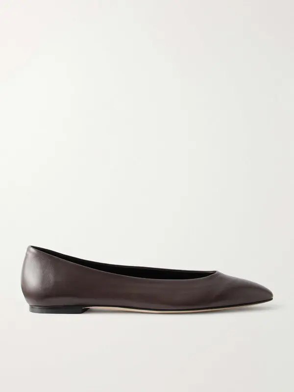 AeydĒ Ellie Leather Ballet Flats