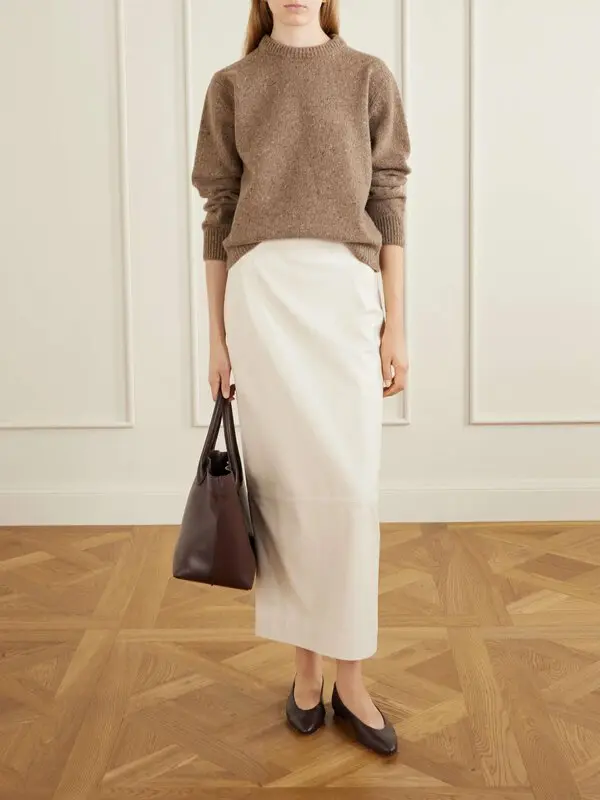 AeydĒ Ellie Leather Ballet Flats