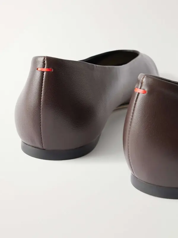 AeydĒ Ellie Leather Ballet Flats
