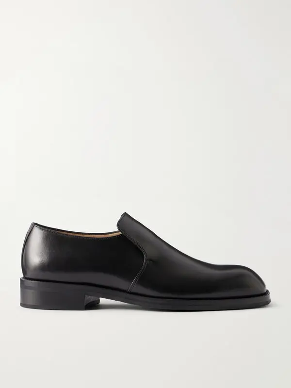 LEMAIRE Leather Loafers - Black
