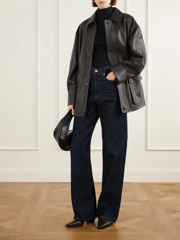 AeydĒ Baba 40 Leather Ankle Boots
