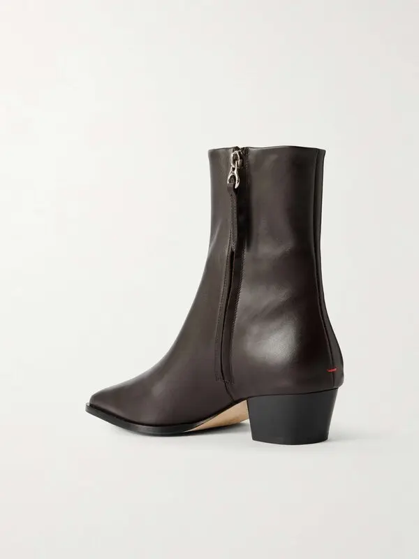 AeydĒ Baba 40 Leather Ankle Boots