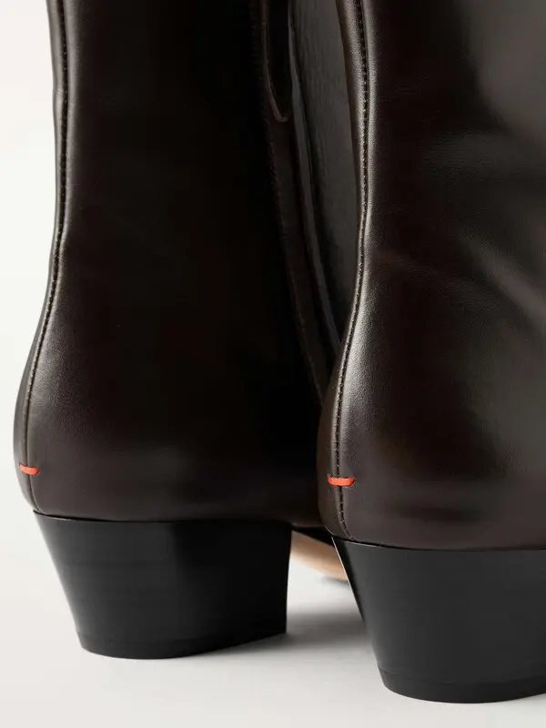 AeydĒ Baba 40 Leather Ankle Boots