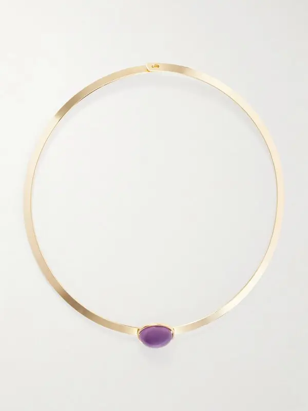 JENNIFER BEHR Elaine Necklace - Purple