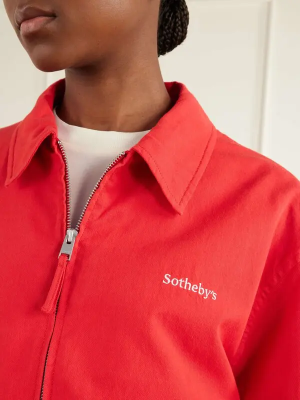 FRAME Sotheby's Cotton-twill Jacket