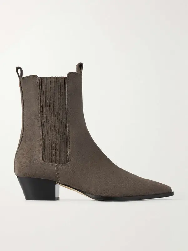 AeydĒ Agata 40 Suede Ankle Boots