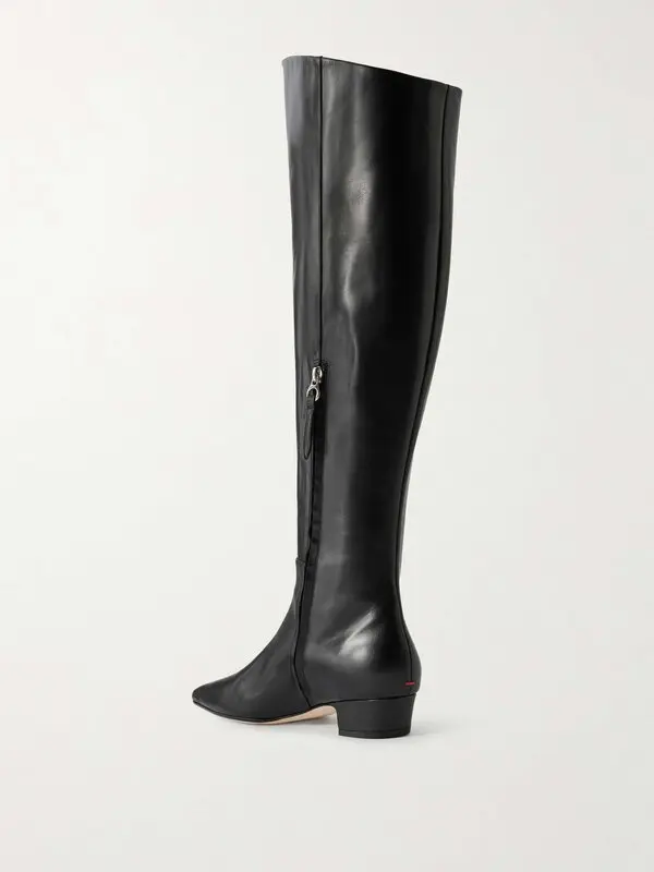AeydĒ Ilaria Leather Knee-boots