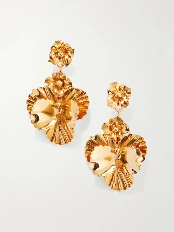 JENNIFER BEHR Samara -plated Earrings - Gold