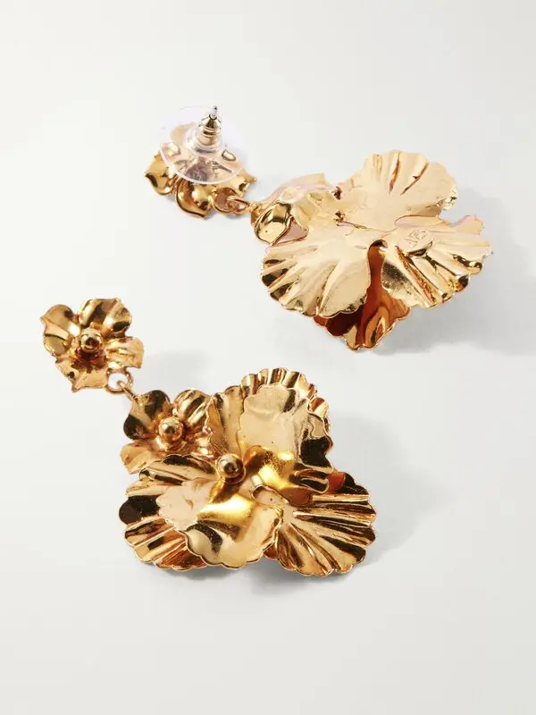 JENNIFER BEHR Samara -plated Earrings - Gold