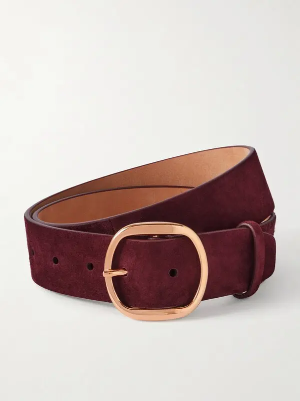 Gabriela Hearst Elster Belt - Purple