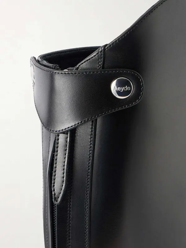 AeydĒ Hector 15 Leather Knee Boots