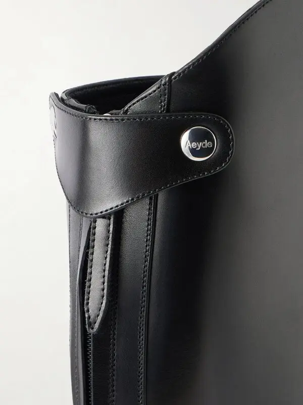 AeydĒ Hector 15 Leather Knee Boots