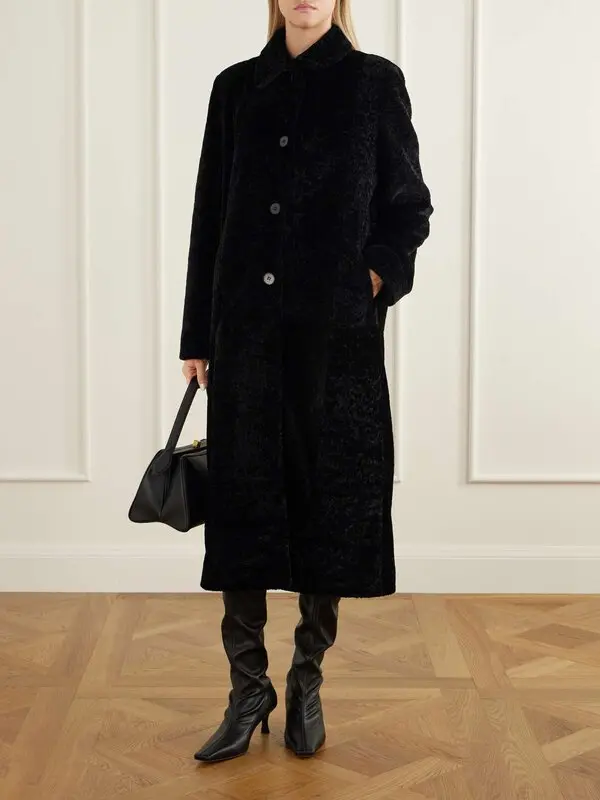 Nour Hammour Paloma Shearling Coat