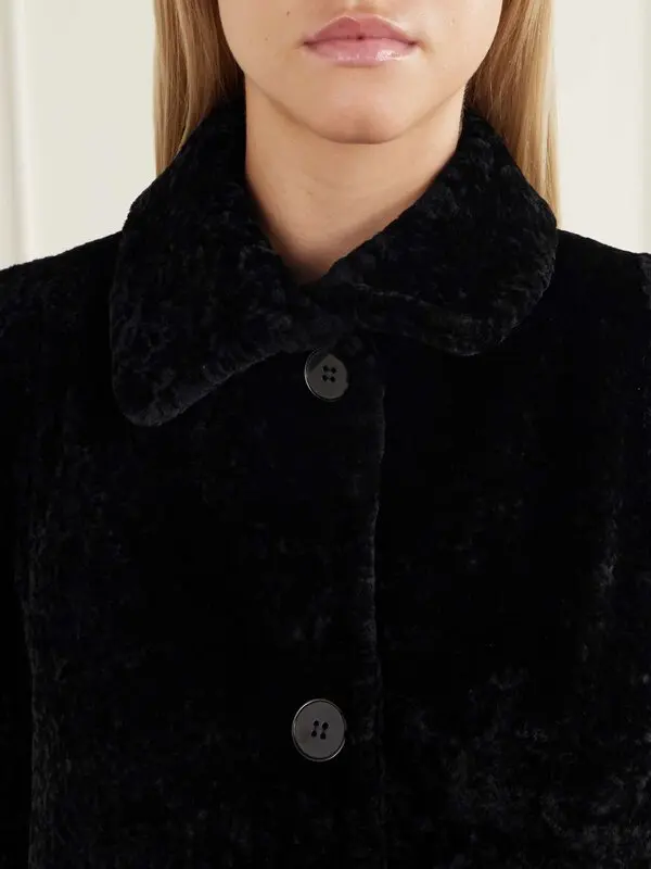 Nour Hammour Paloma Shearling Coat