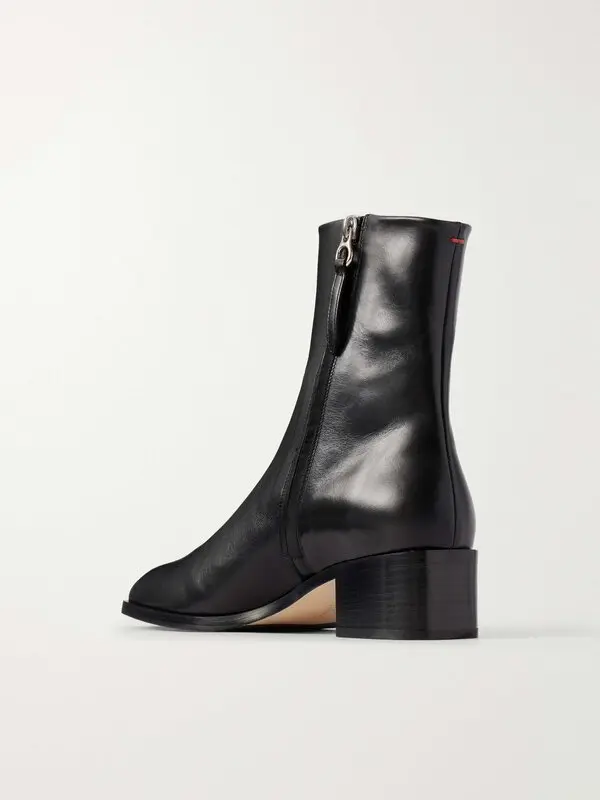 AeydĒ Lee 40 Leather Ankle Boots