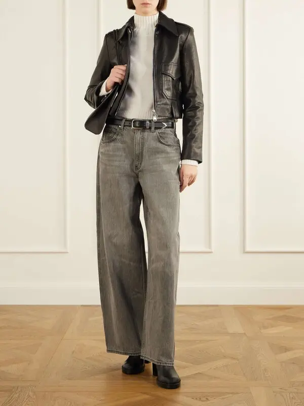 TOD'S Tronchetto Elastico 80 Leather Ankle Boots