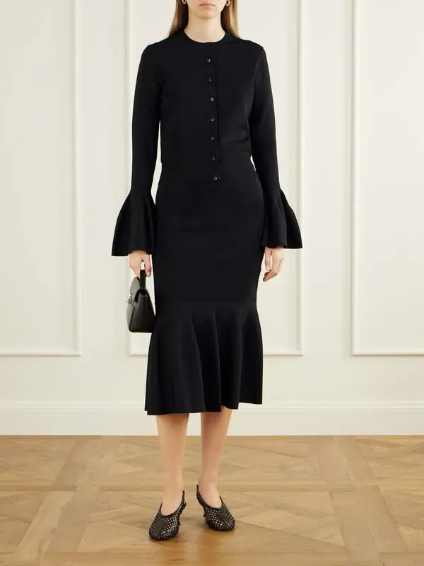 Stella McCartney Crepe Cardigan