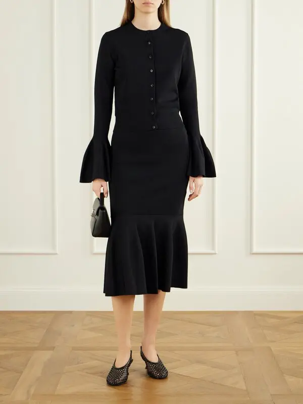 Stella McCartney Crepe Cardigan