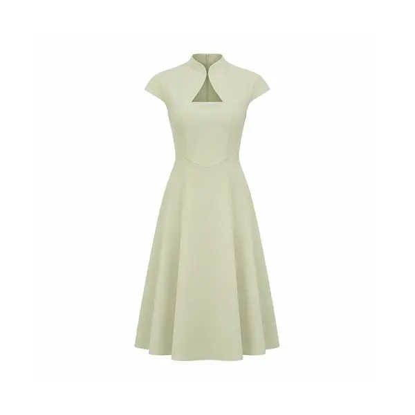 GIRL IN MIND Amora Midi Dress Sage - Green