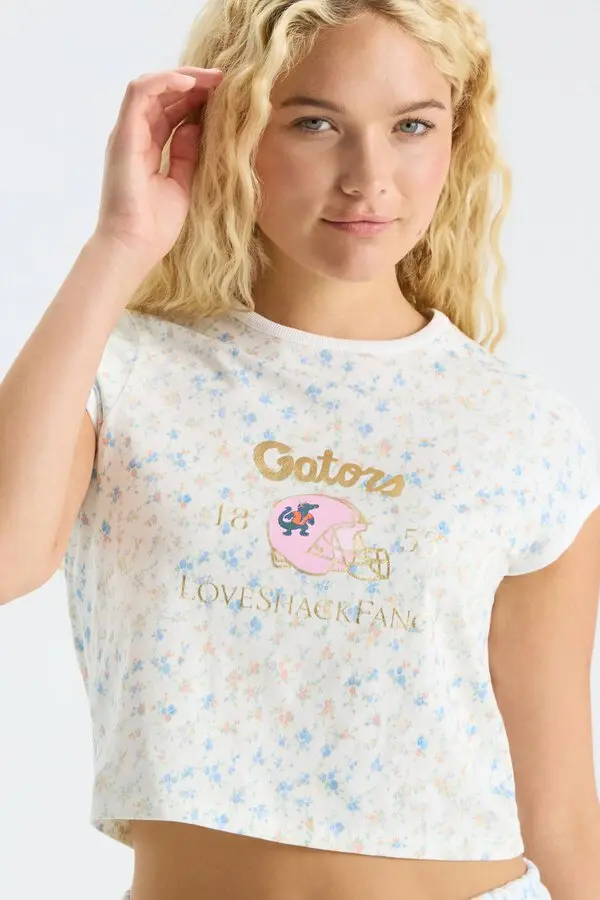LoveShackFancy Marykate Ringer Tee