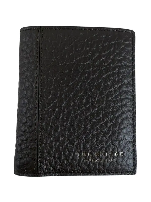 THE BRIDGE Hammered Leather Wallet