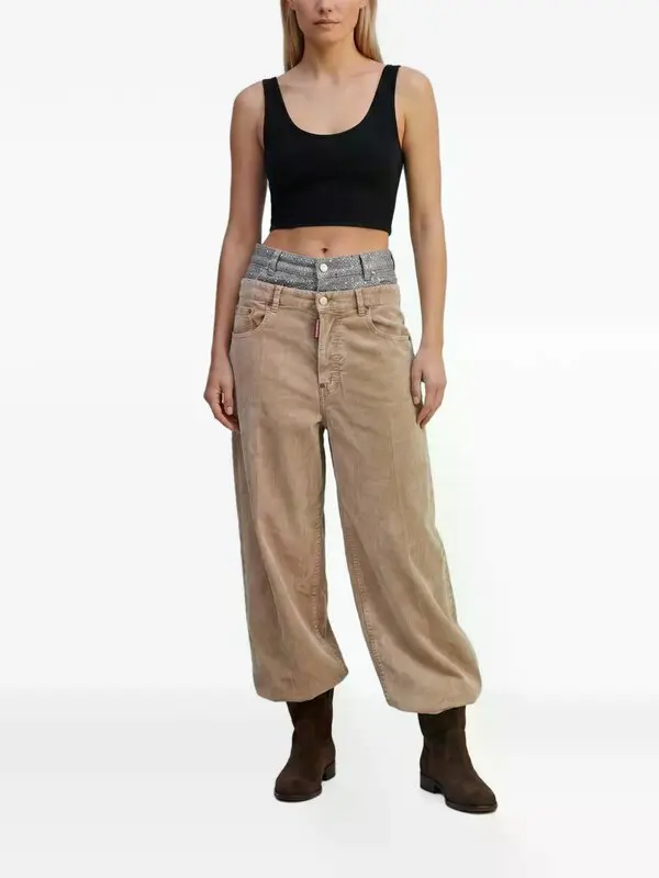 Dsquared2 Twin Pack Layered Corduroy Trousers