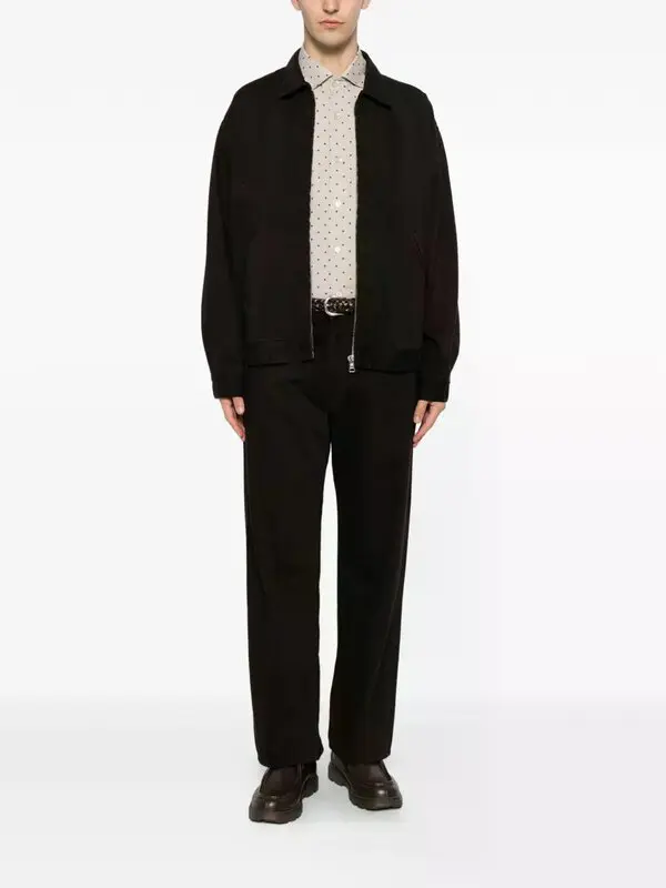 Eleventy Polka-dot Long-sleeve Shirt