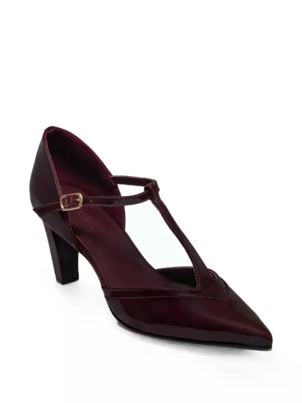 Bernardo Gianna T-bar Pointed-toe Pumps