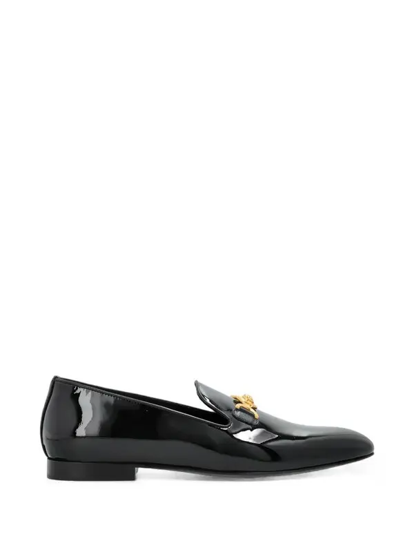 Versace Gala Patent Slippers