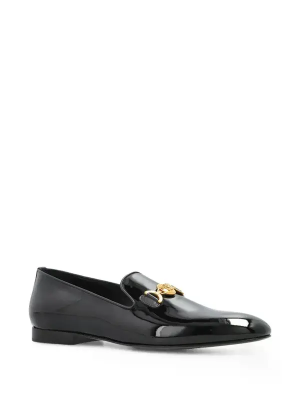 Versace Gala Patent Slippers