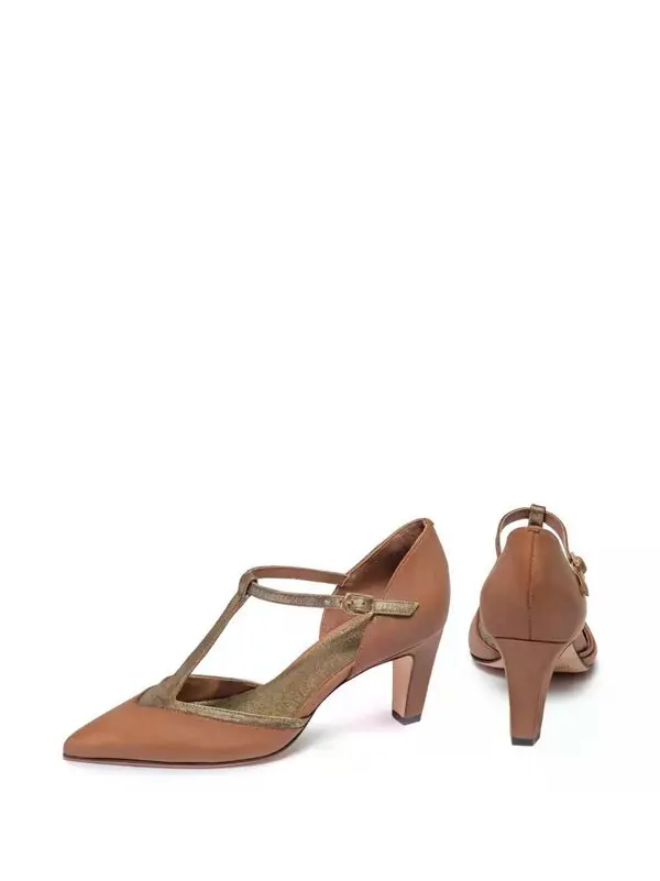 Bernardo Gianna T-bar Pointed-toe Pumps